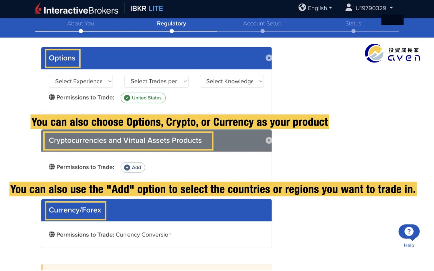 Interactive Brokers Open Account｜$1000 Sign-Up Bonus $1000｜IBKR Create Tutorial-Caven投資成長家